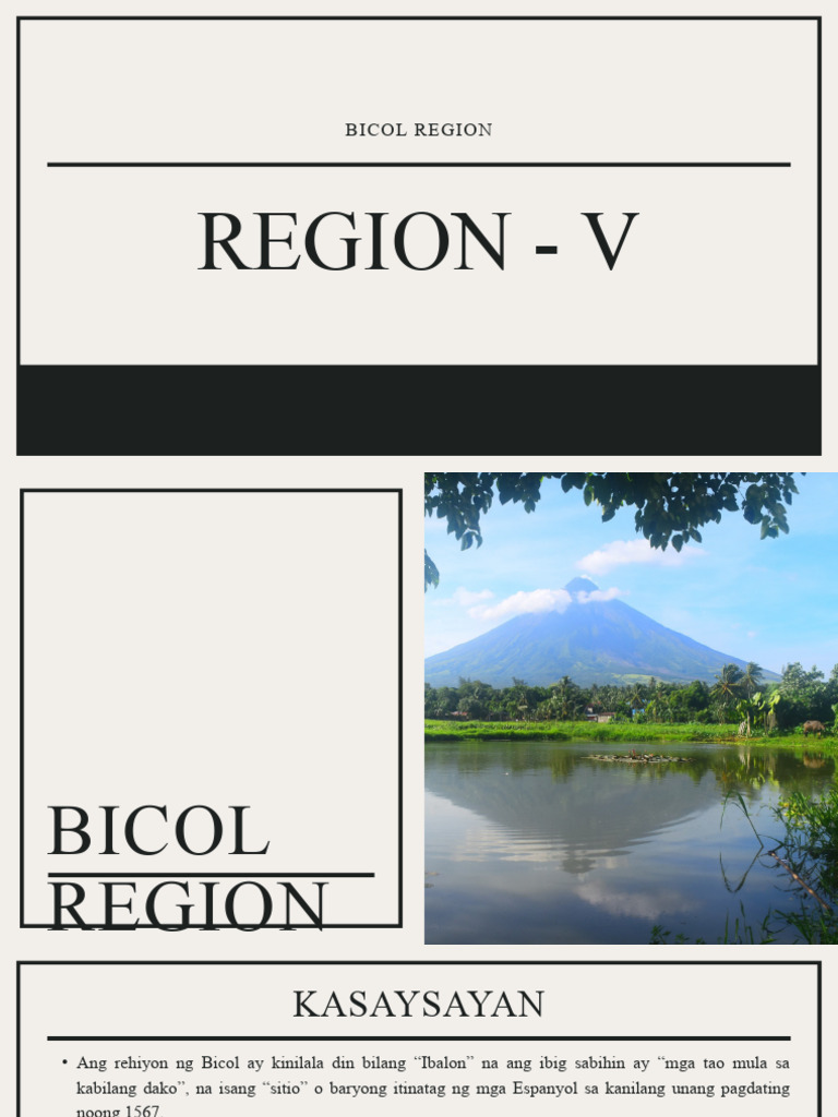 Region V Bicol | PDF