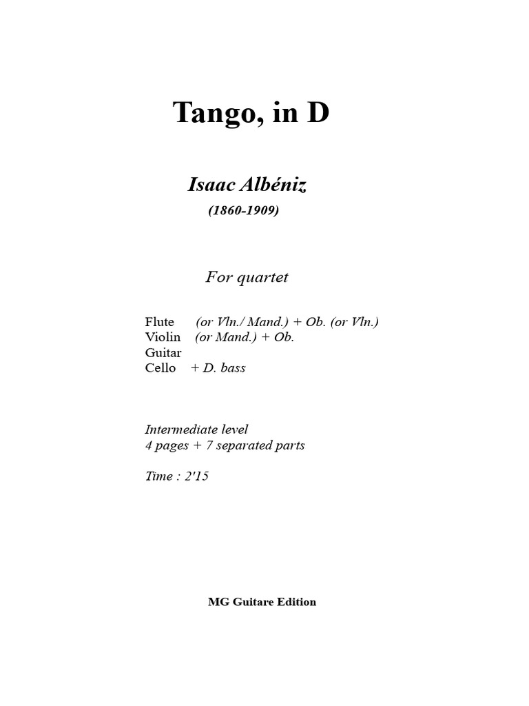 Tango | PDF