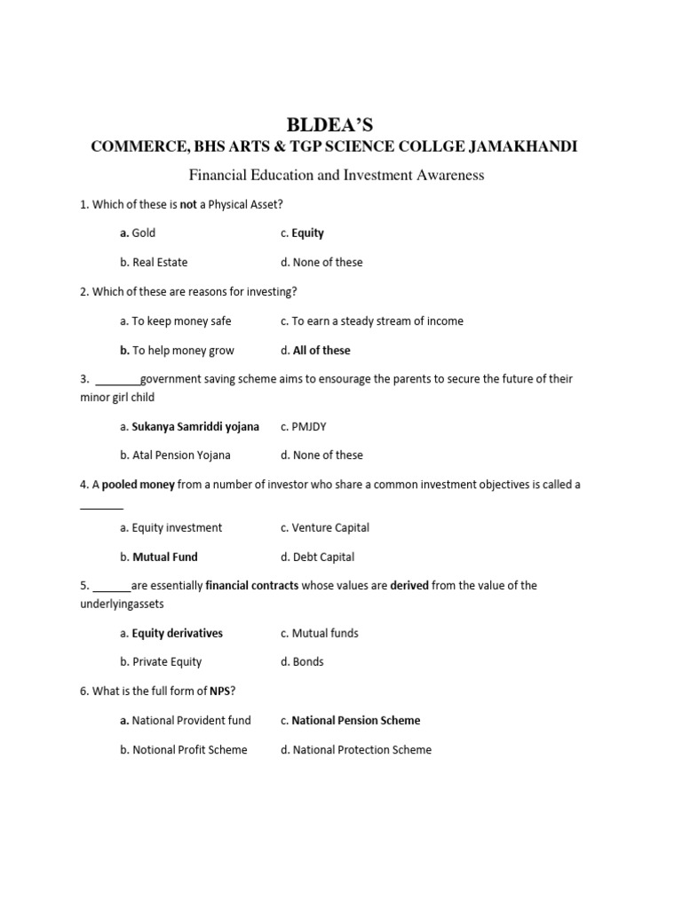FEIA Unit 2 | PDF | Investing | Stocks