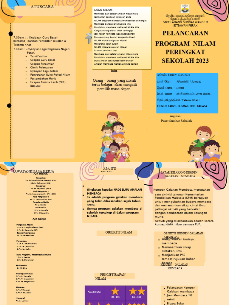 Buku Program Pelancaran Nilam Kawi EDIT BARU | PDF