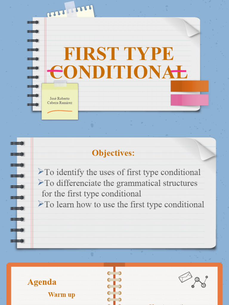 1st type conditional | PDF | Verb | Linguistics