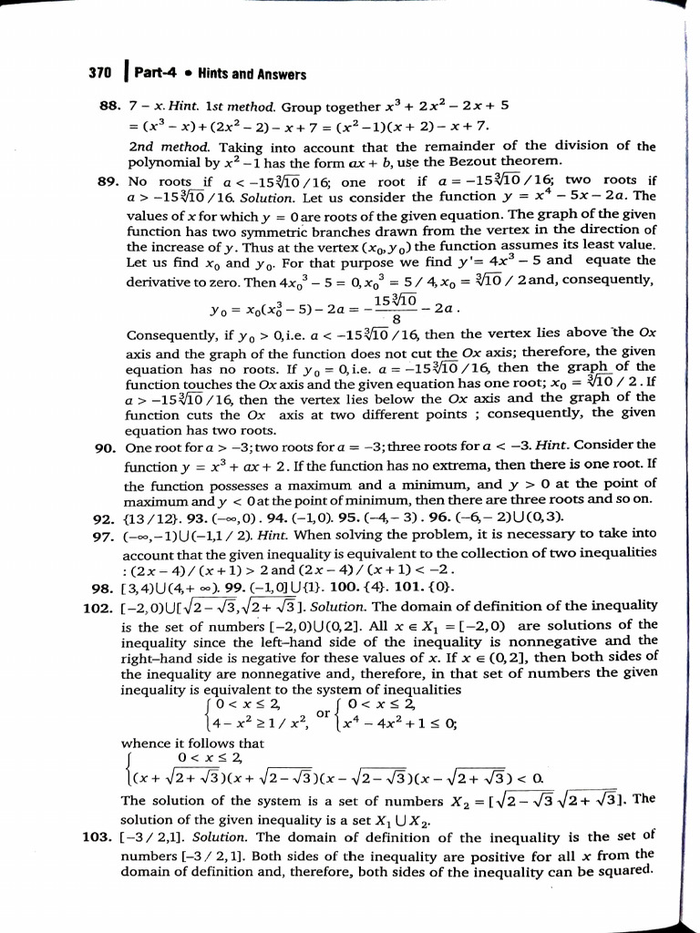 Adobe Scan 29 Apr 2024 | PDF | Zero Of A Function | Algebra