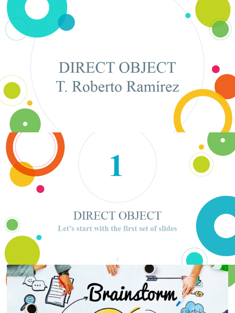 Inter 2 Direct Object | PDF | Verb | Object (Grammar)
