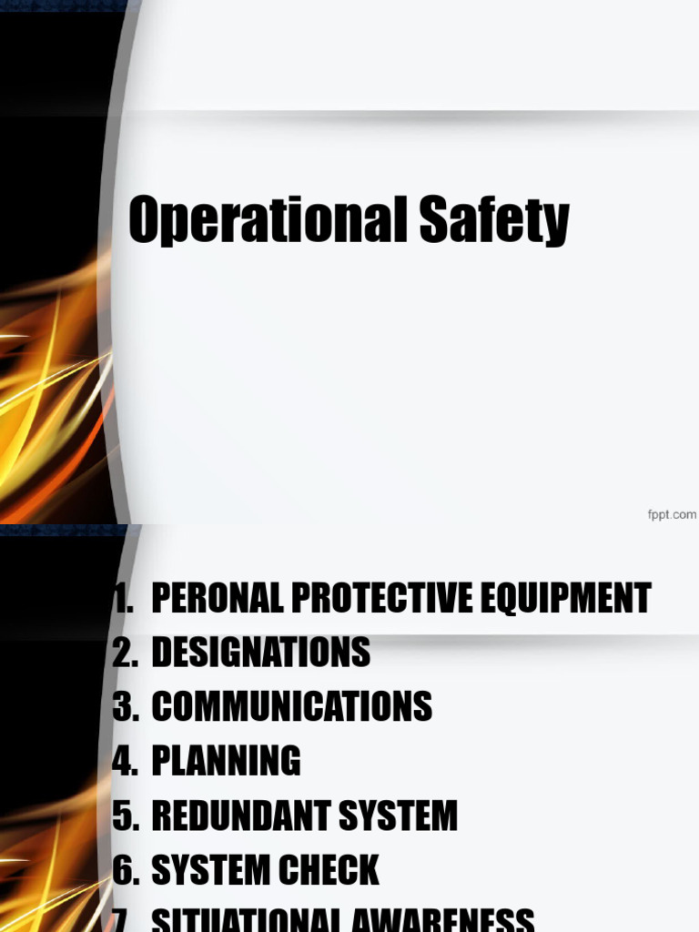 BRTC Operational Safety | PDF