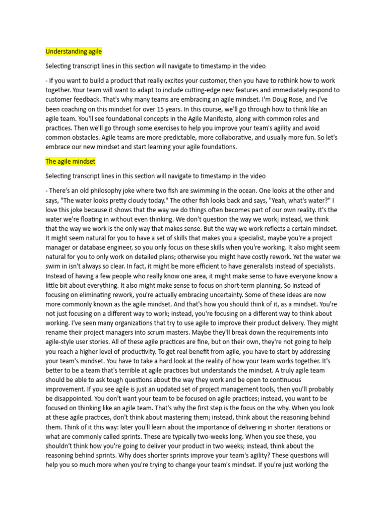 Understanding Agile | Download Free PDF | Agile Software Development ... Understanding Agile | Download Free PDF | Agile Software Development ...