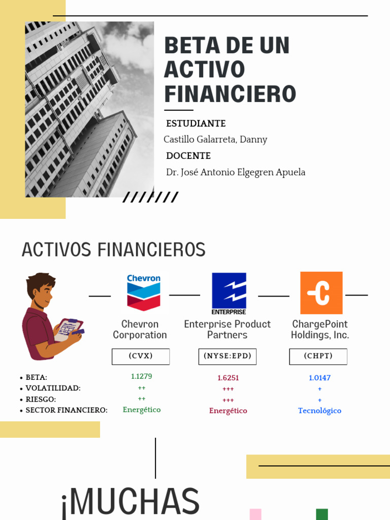 Beta de Un Activo Financiero | PDF