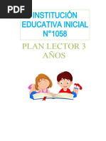 Plan Lector Del Nivel Inicial 2025 | PDF | Educación de la primera infancia | Salón de clases
