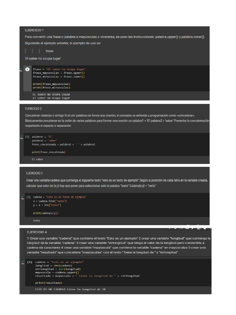 Ejercicio 2 Con Python - Barreto Samanta | PDF