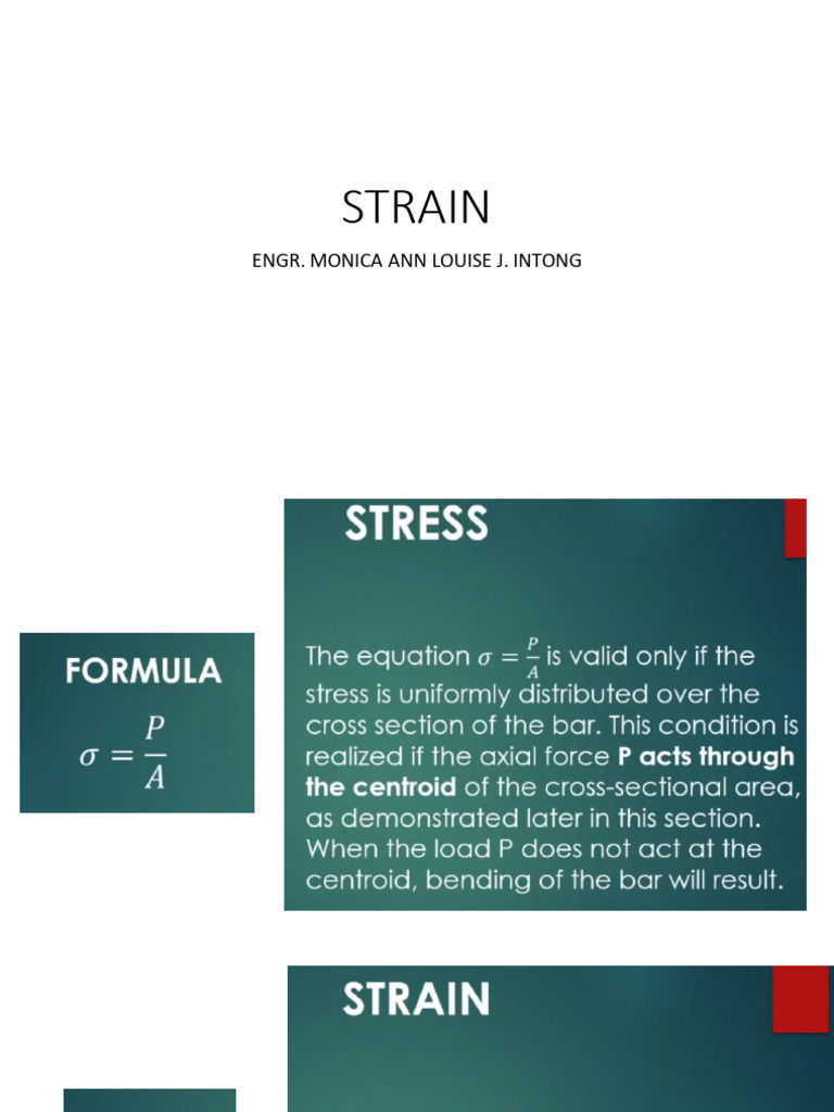2STRAIN | Download Free PDF | Deformation (Engineering) | Young's Modulus