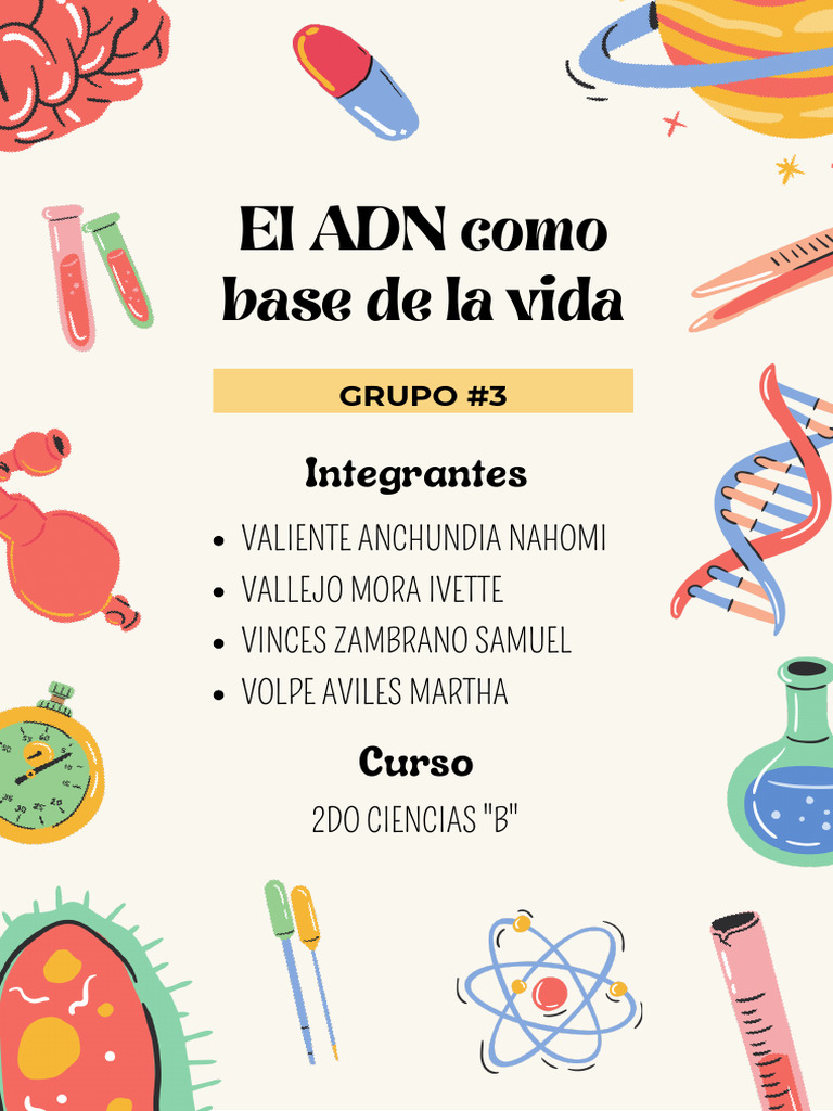 El ADN Como Base de La Vida | Descargar gratis PDF | Rna | Adn