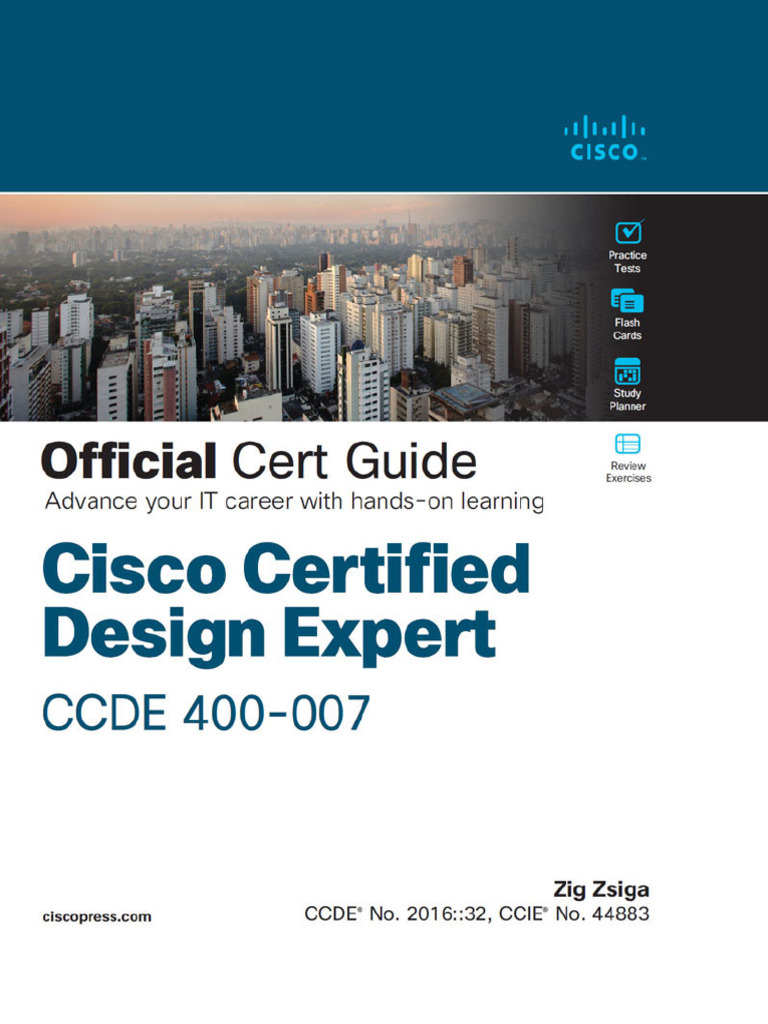 Zsiga Z Cisco Certified Design Expert CCDE 400 007 Official Cert Guide 2023 | PDF | Network ...