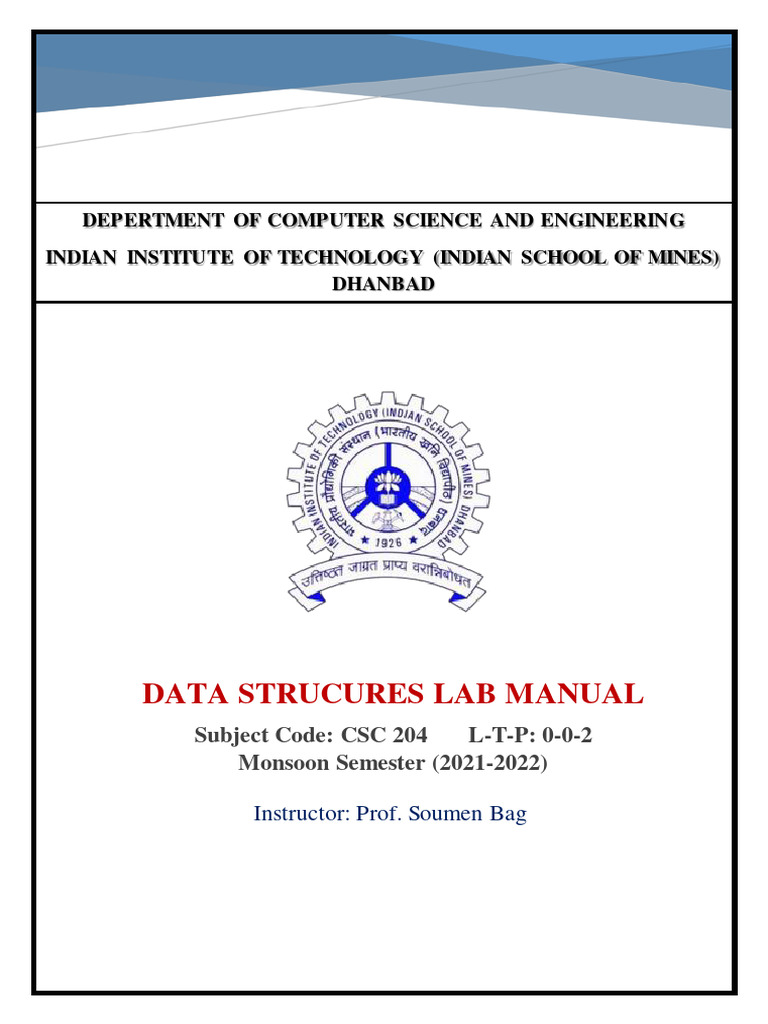 Data Structures lab | PDF | Queue (Abstract Data Type) | Algorithms Data Structures lab | PDF | Queue (Abstract Data Type) | Algorithms