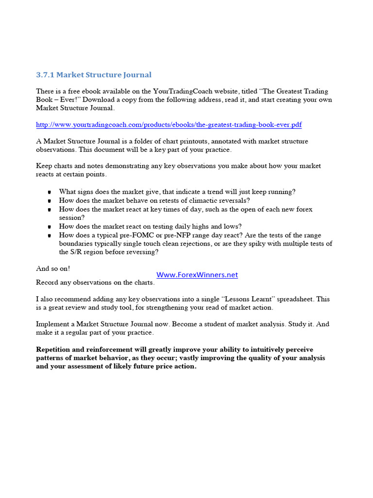 Market Framework Journal | PDF