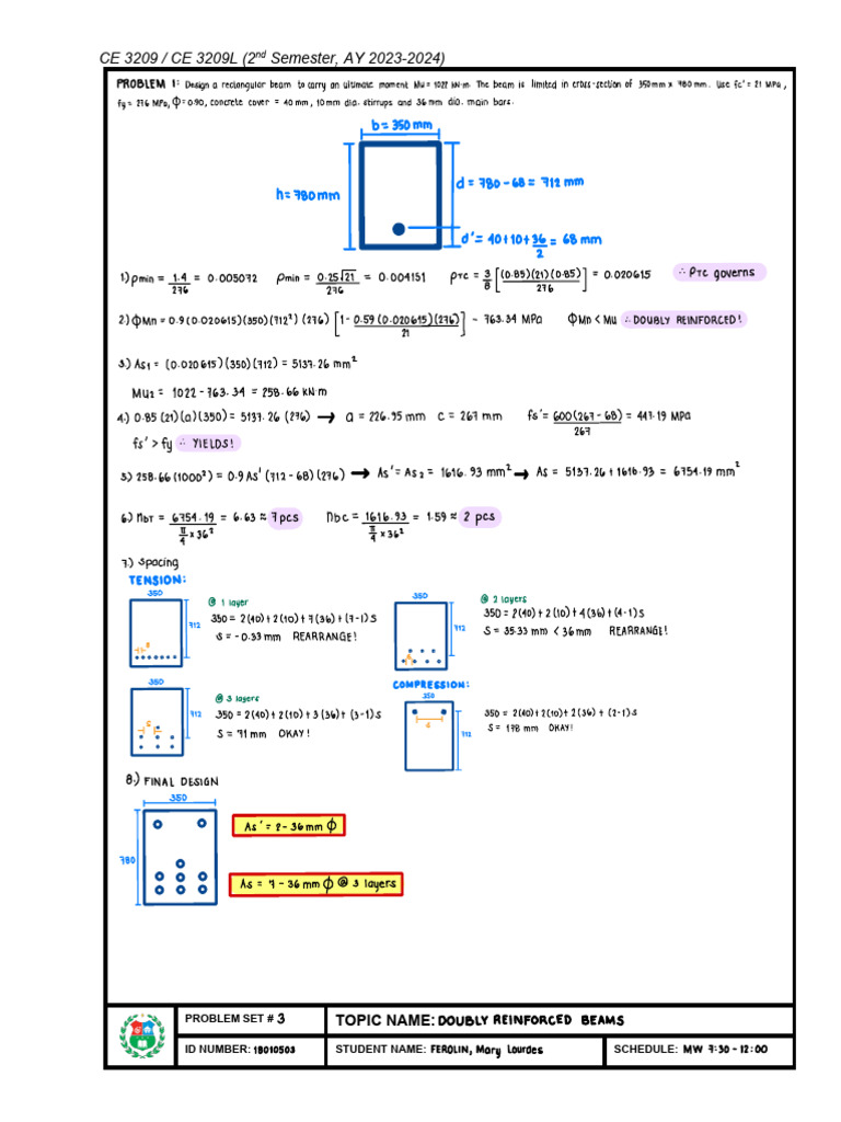 G1 - Ferolin - Mary Lourdes - P3 | PDF