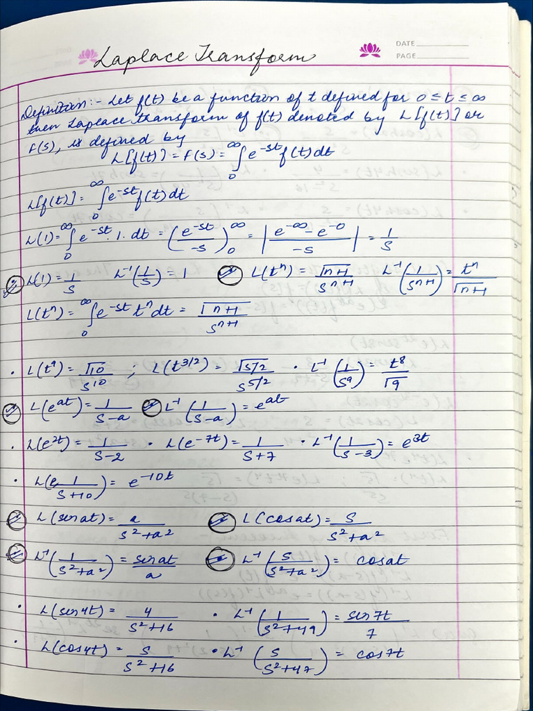 Laplace Transformation | PDF