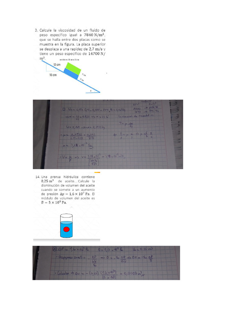 Semana 2, Ejercicios 3 y 14 | PDF