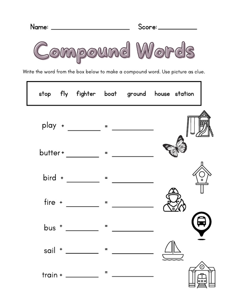 Compund Words Updated | PDF