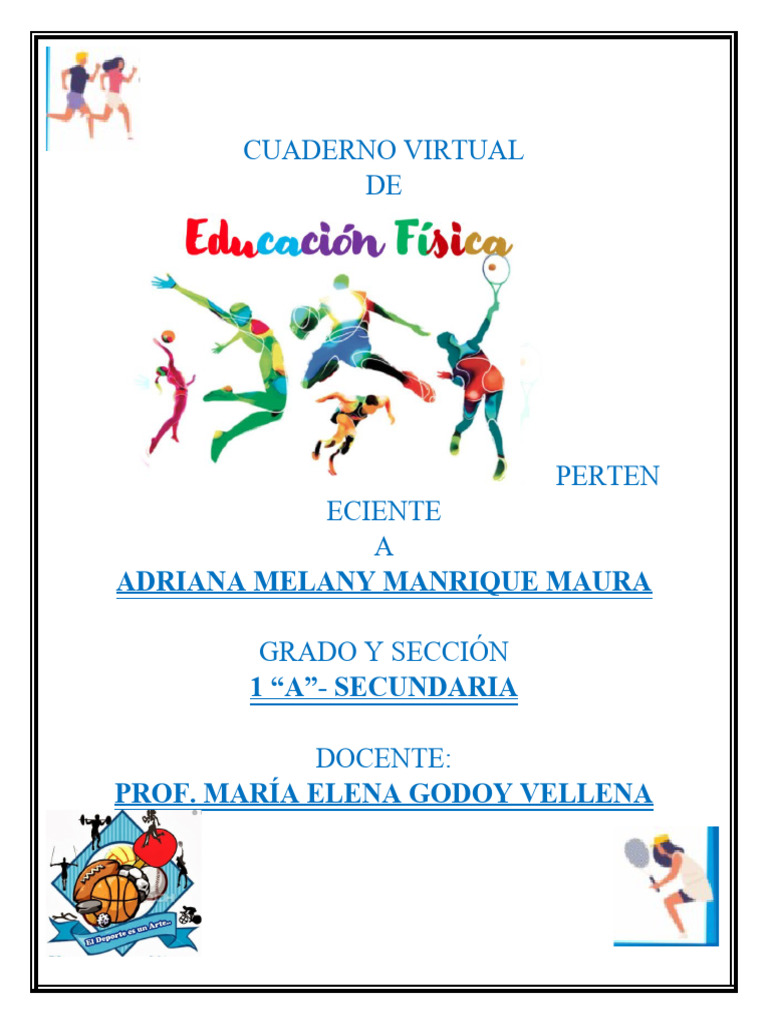 Cuaderno Ed Fisica | PDF