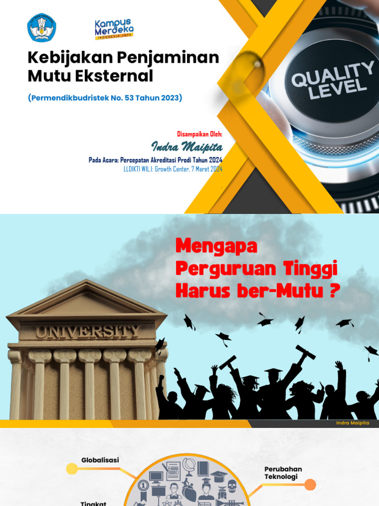 Kebijakan AKreditasi-LLDikti | PDF