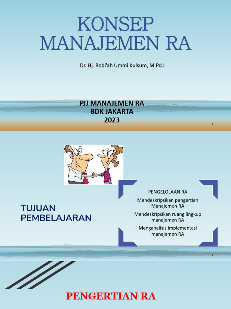 Manajemen RA: Konsep dan Implementasi | PDF | Karier & Perkembangan
