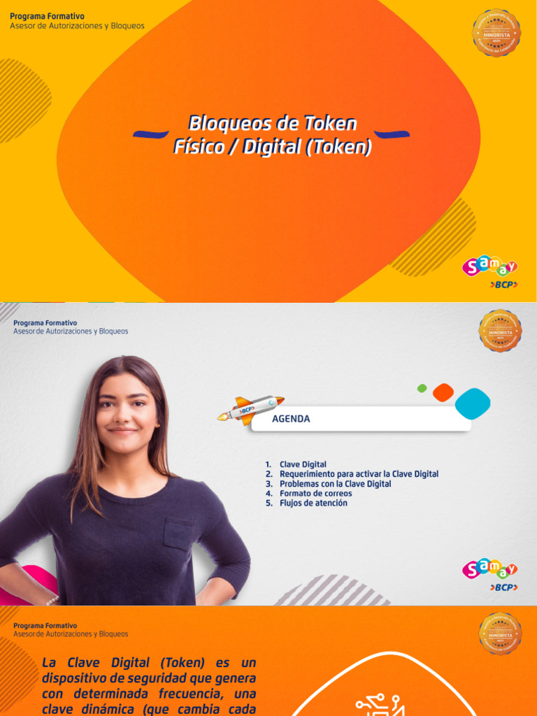 08 Bloqueos de Token Fisico - Digital Token | PDF