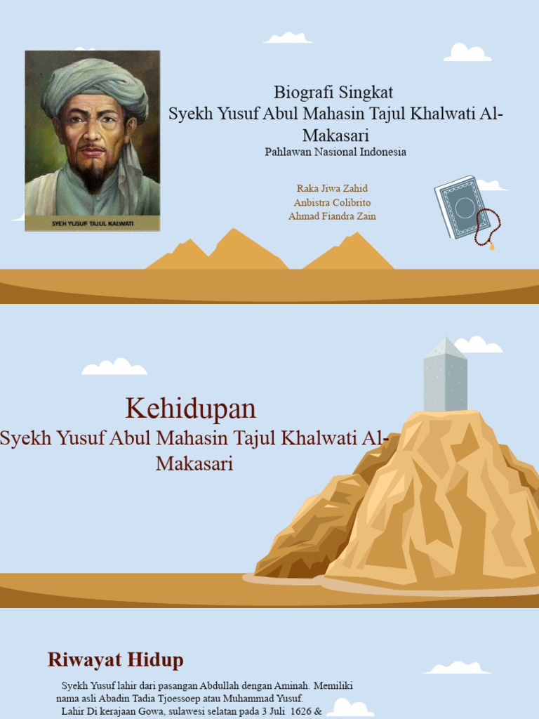 Biografi Syekh Yusuf Al Makassari | PDF | Agama & Spiritualitas