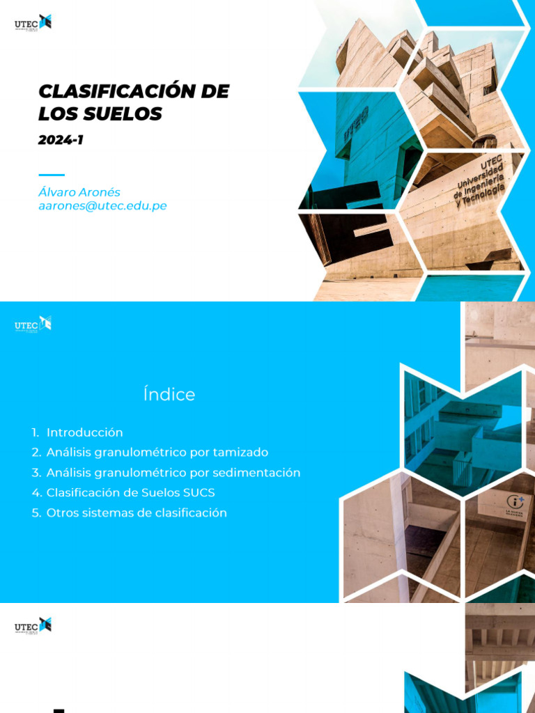 Clasificacion de Suelos - v2 | PDF | Métodos y materiales de enseñanza
