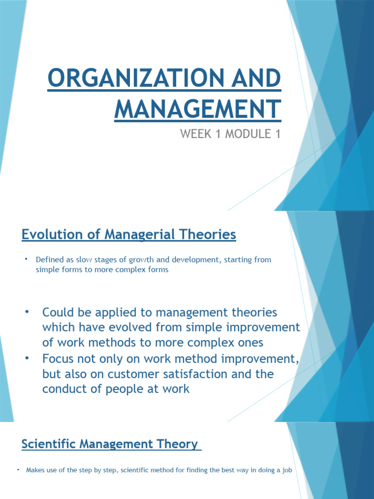 Organization and Management | PDF | Organizational Behavior | Quality ...