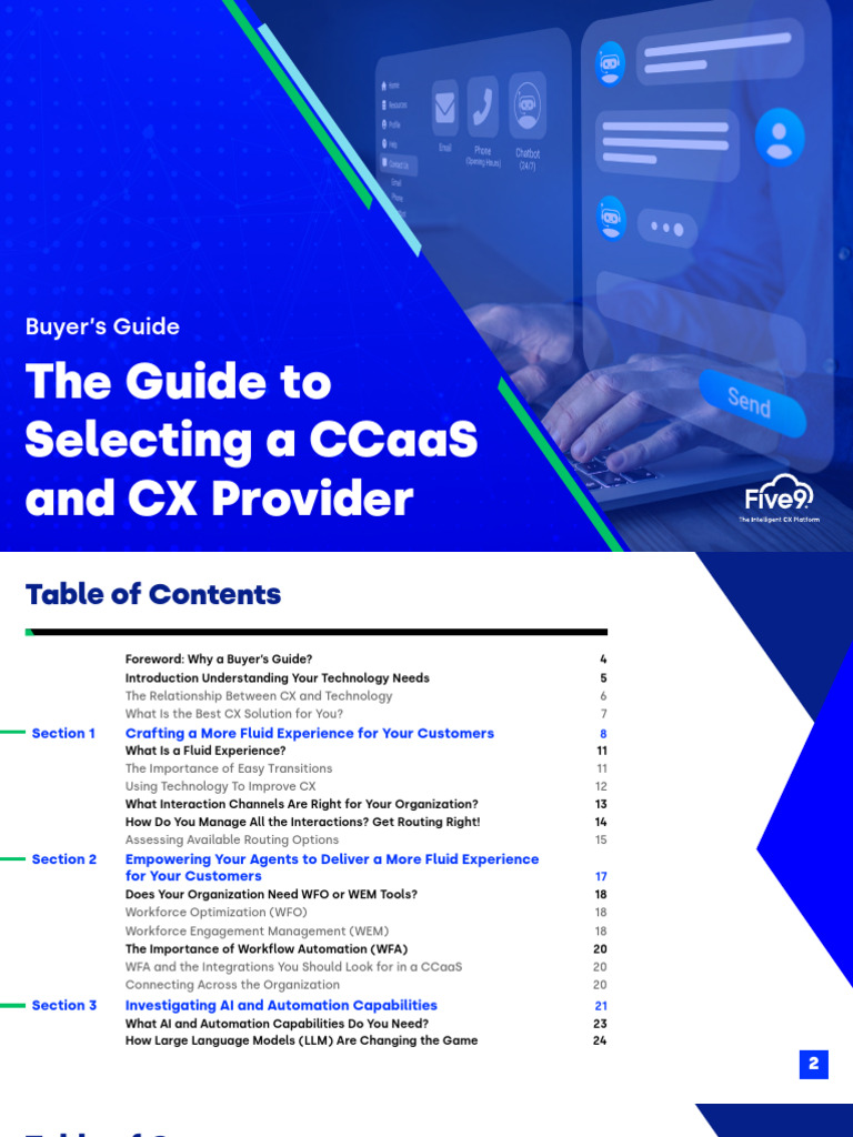FIVE9 Buyers Guide No Animations | PDF | Call Centre | Artificial Intelligence