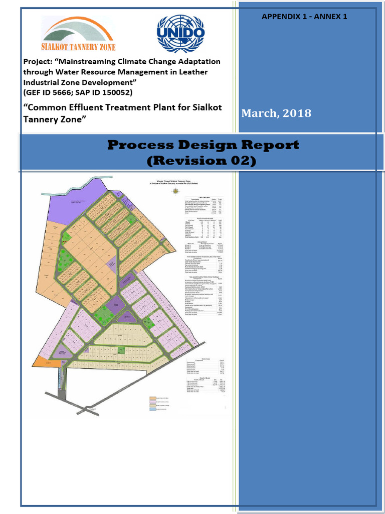 Appendix 1 - Annex A - Process Design Report | PDF | Sewage Treatment ...