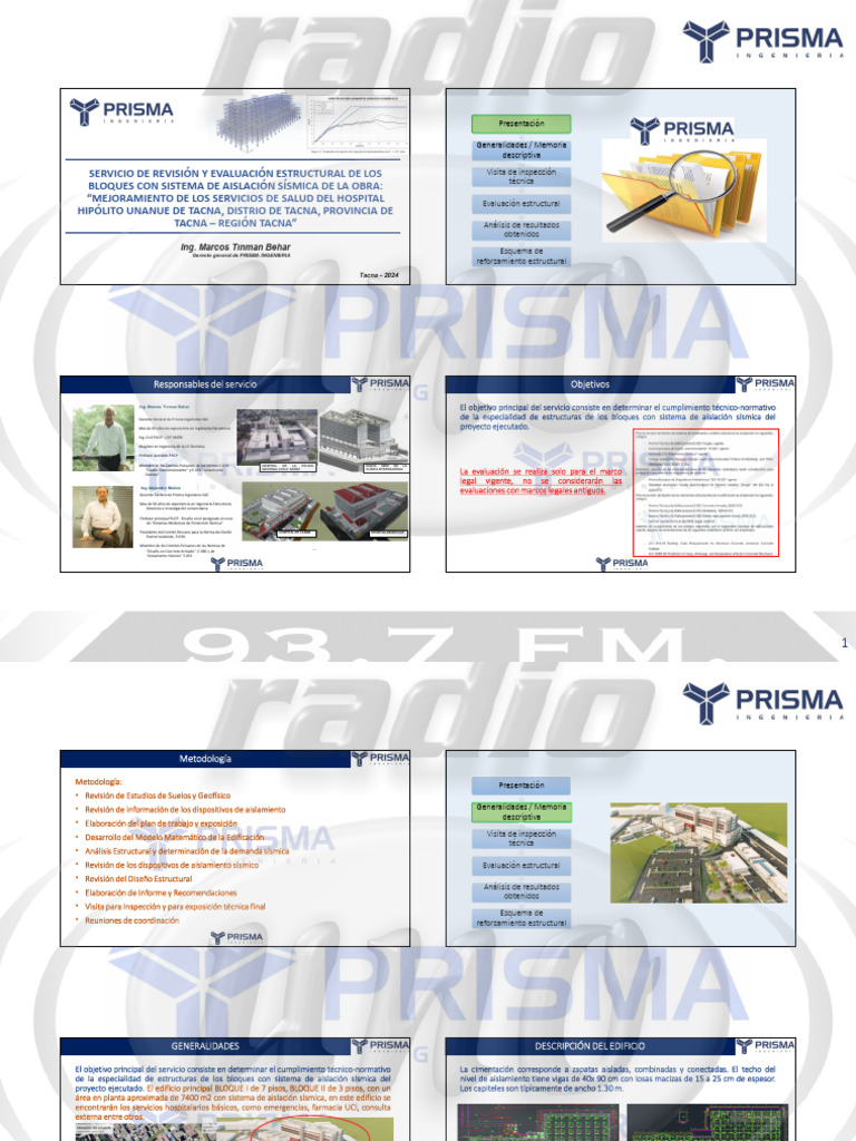 Informe Hospital de Prisma | PDF | Fundación (Ingeniería) | Columna