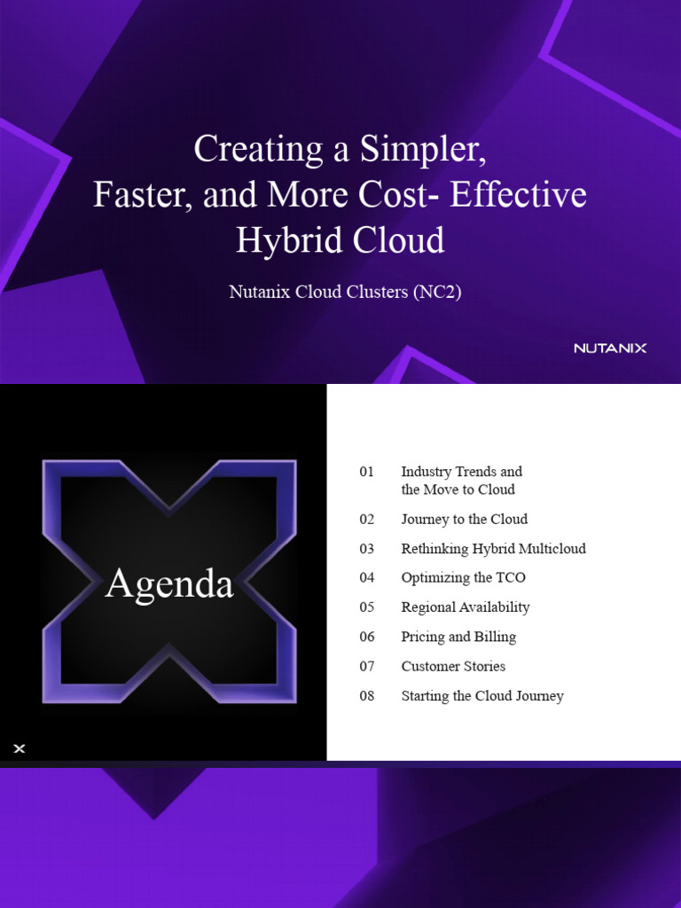 NC2 Customer Presentation-3 | Download Free PDF | Cloud Computing ...