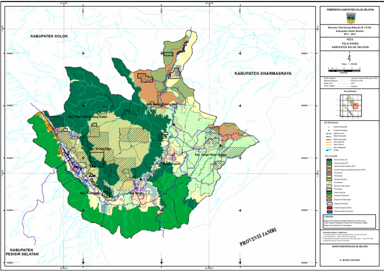 Peta Pola Ruang | PDF