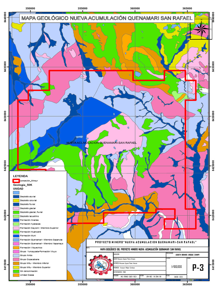 Mapa Geologico Gis | PDF