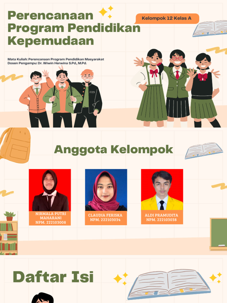 Kel 12 - Perencanaan Program Kepemudaan | PDF