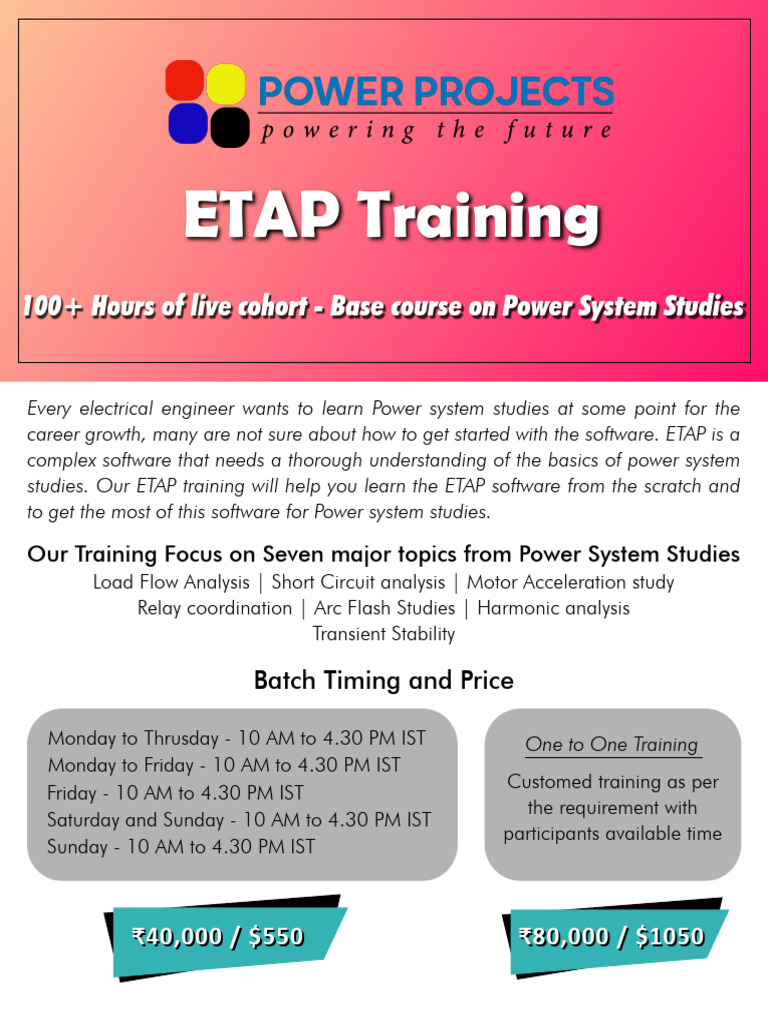 ETAP_BR_R1 | PDF | Electric Power Transmission | Transformer