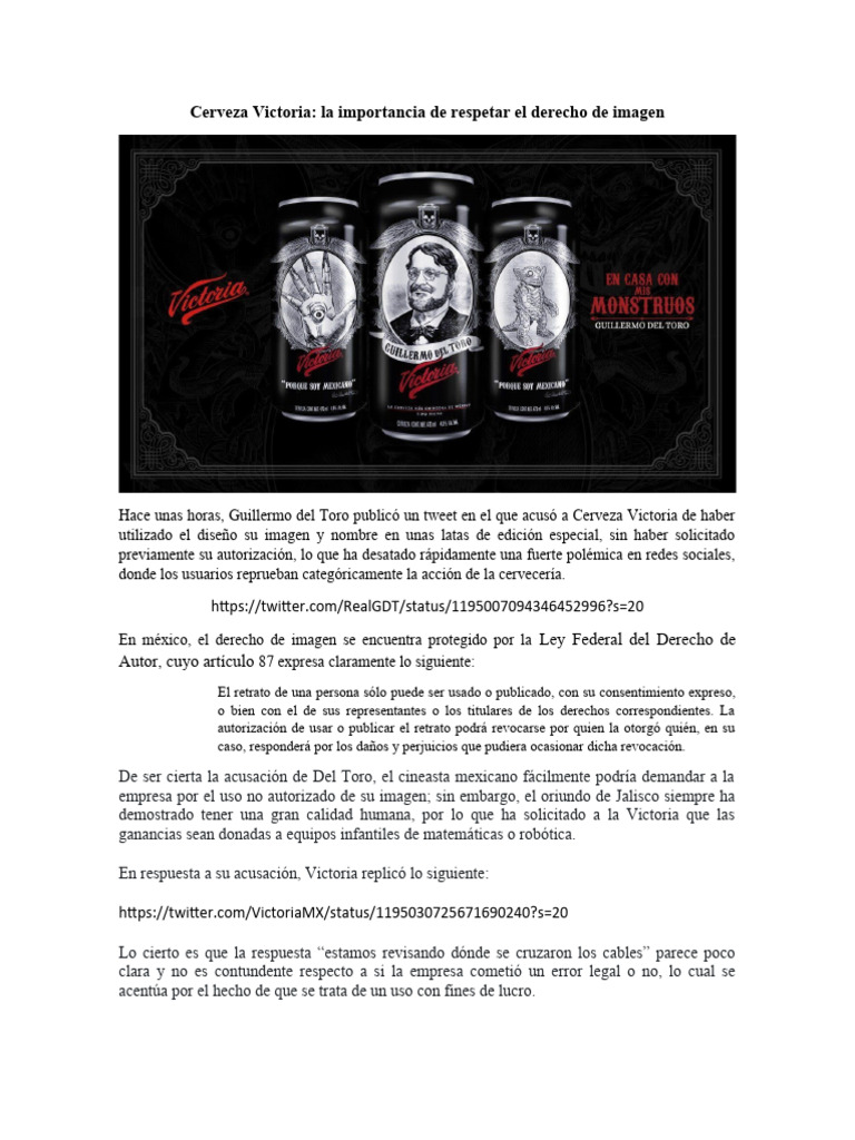 Del Toro vs. Victoria: Imagen en Disputa | PDF | México