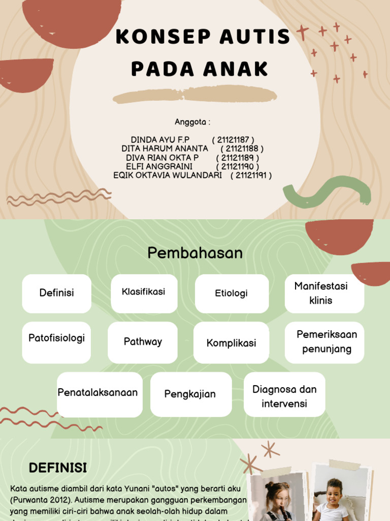 Konsep Autisme pada Anak: Definisi dan Klasifikasi | PDF