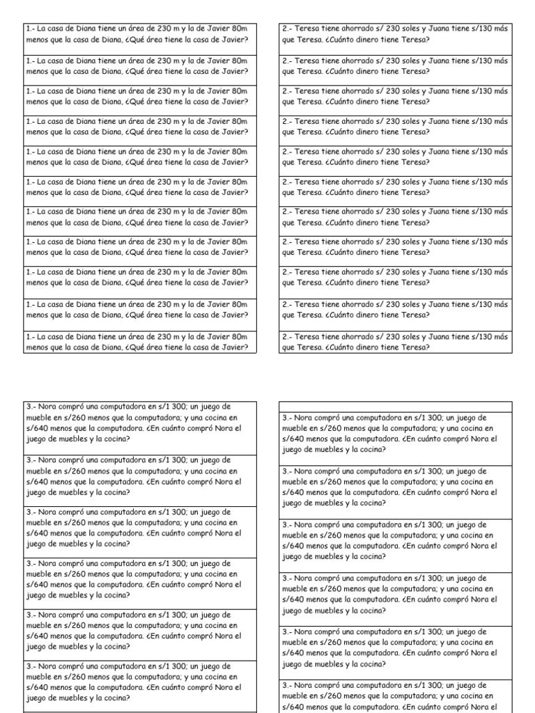 RESOLUCION DE PROBLEMAS 1 | PDF