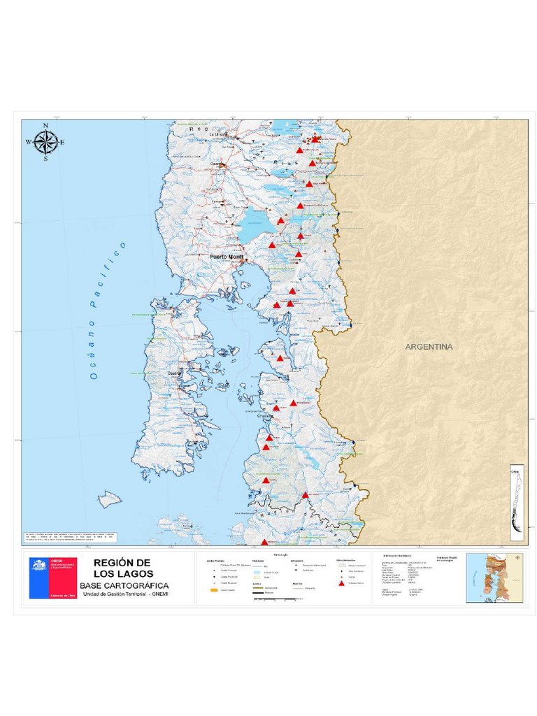 10 Mapa Base Region de Los Lagos | PDF