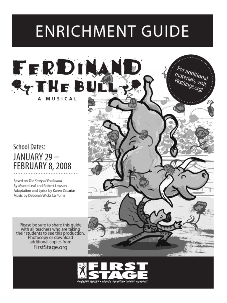 Ferdinand 101 | PDF | Bullfighting