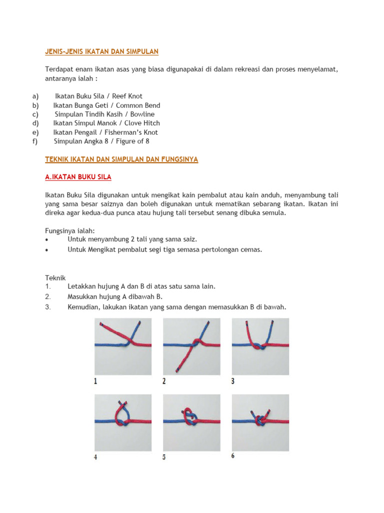 Jenis Ikatan | PDF | Kajian Bahasa Asing