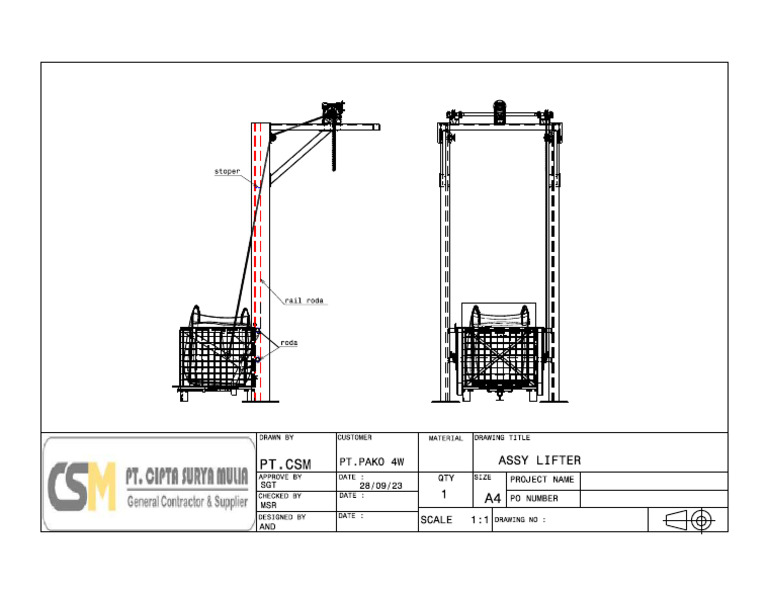 Assy Lifter | PDF