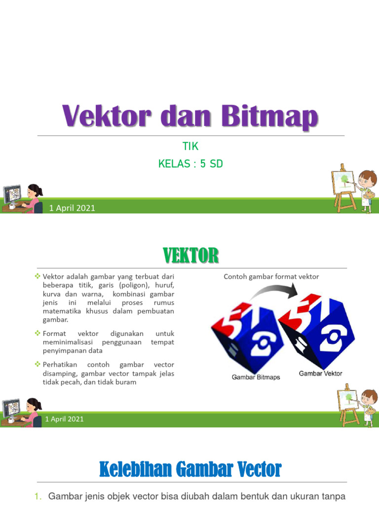 Gambar Vektor Dan Bitmap | PDF