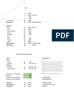 BSS Ticket Shop Price Calculator | PDF