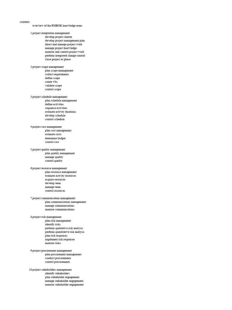 GDC Pmi | PDF | Risk Management | Project Management