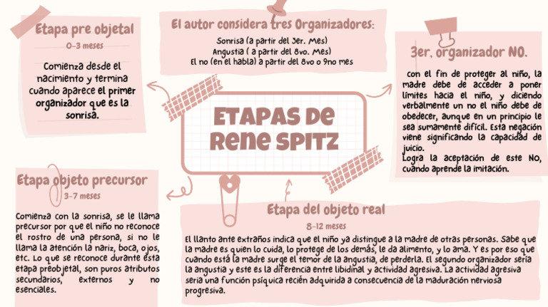 Etapas de Rene Spitz | PDF | Sicología | Ciencias del comportamiento