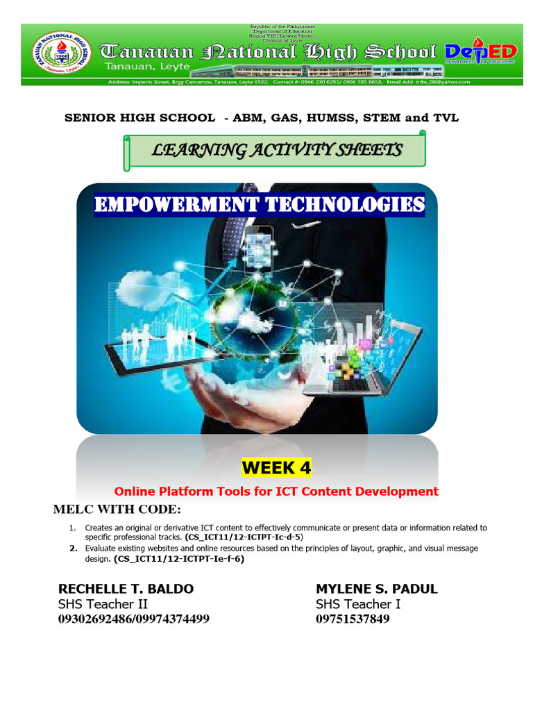 Online Tools for ICT Content Development | PDF | Educational Technology ...