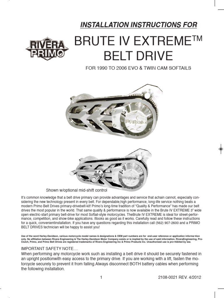 Brute IV Extreme | PDF | Nut (Hardware) | Screw