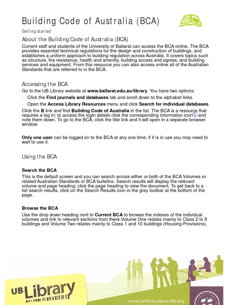 Building Code Australia BCA | PDF | Tab (Gui) | Icon (Computing)